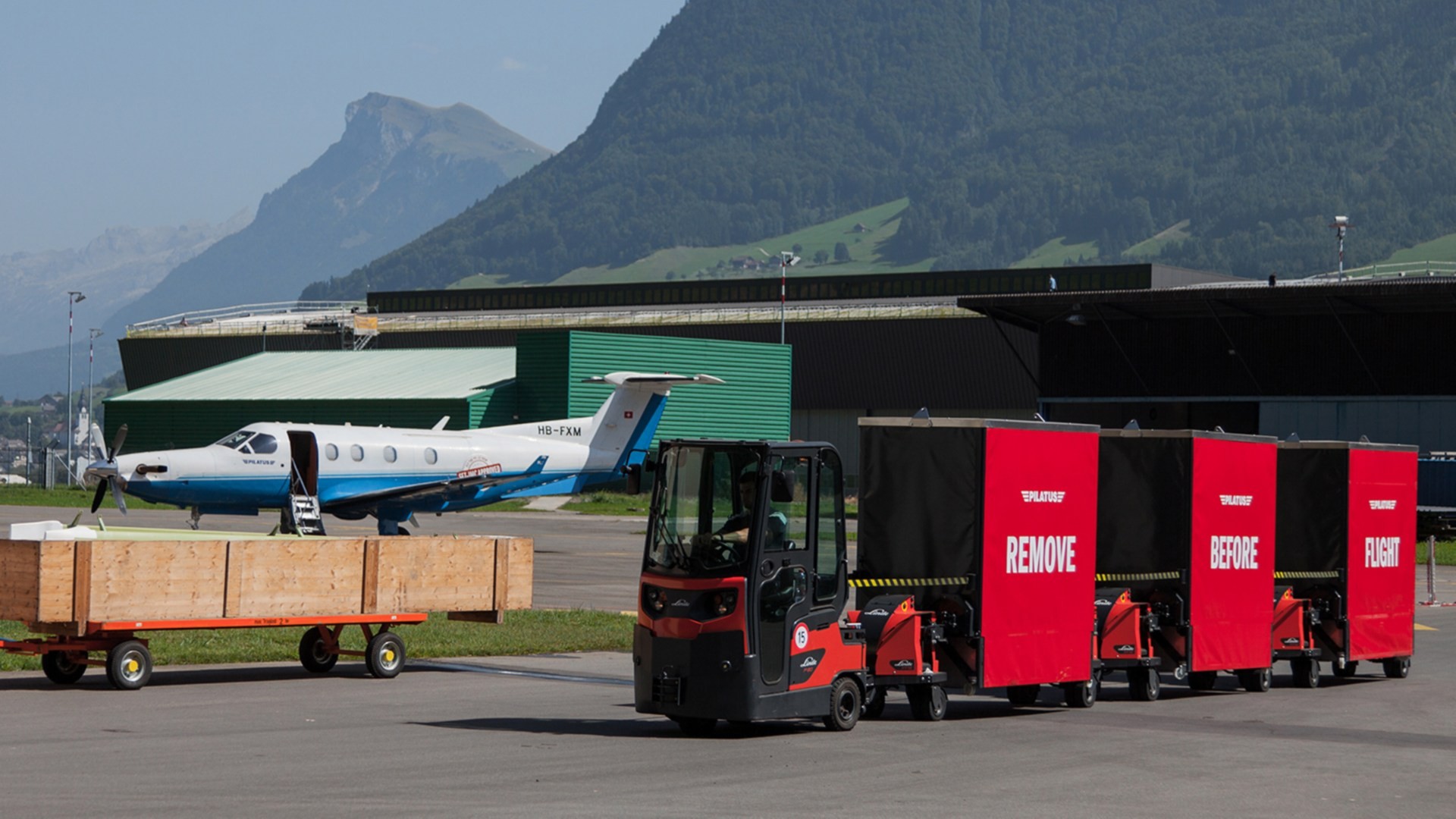 "Remove before flight"