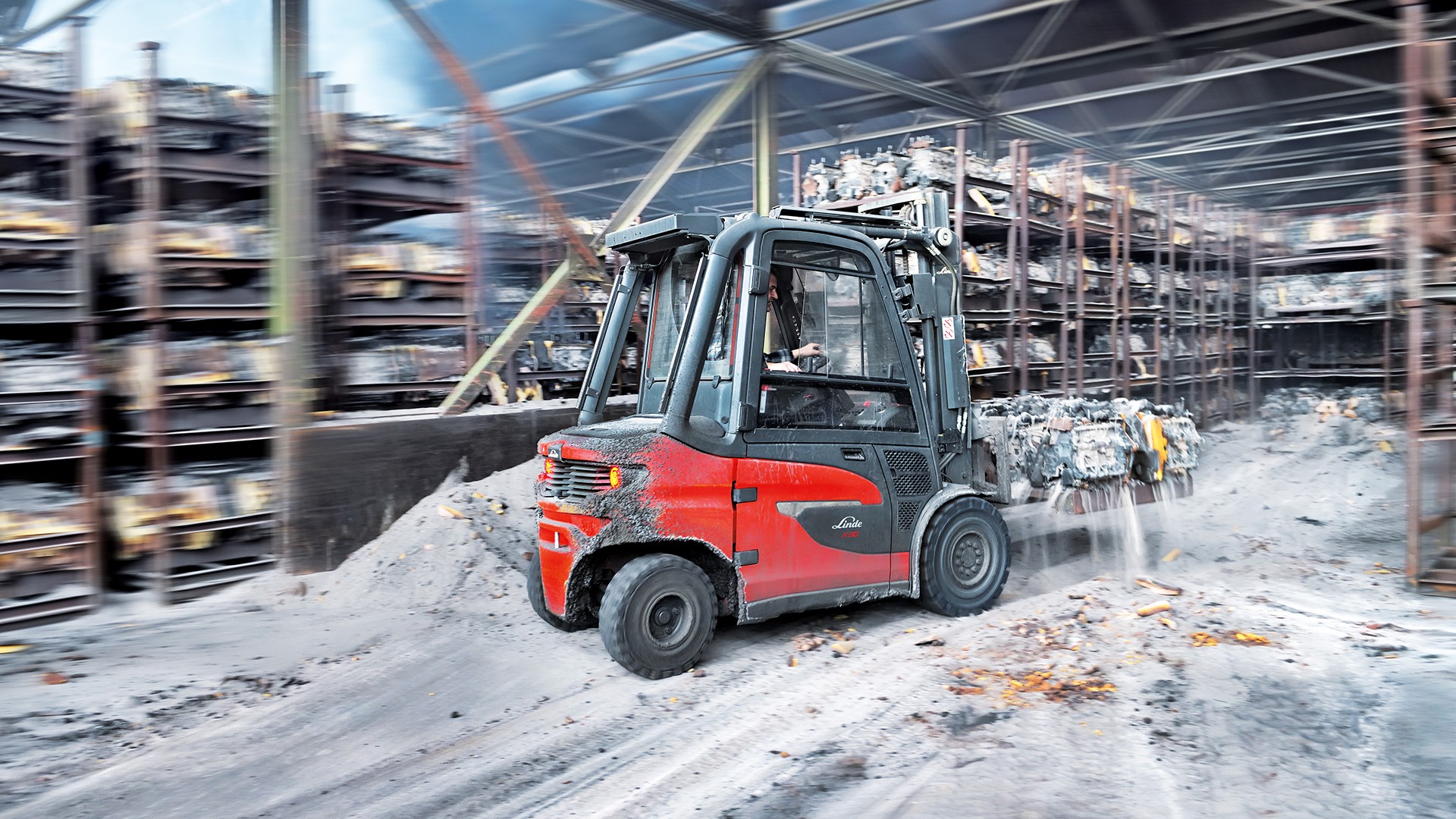 Verbrenner-Stapler H35 - H50 - Baureihe 1204 von Linde