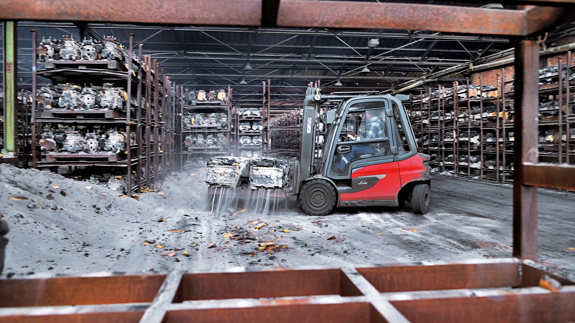 Verbrenner-Stapler H35 - H50 - Baureihe 1204 von Linde